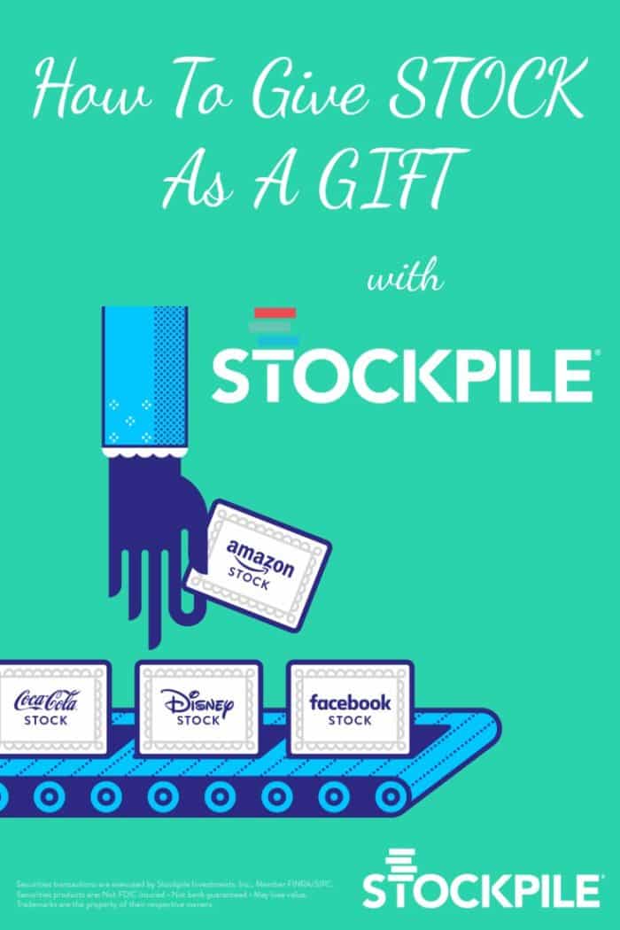 How To Give Stock As A Gift With Stockpile | Amy Ever After
