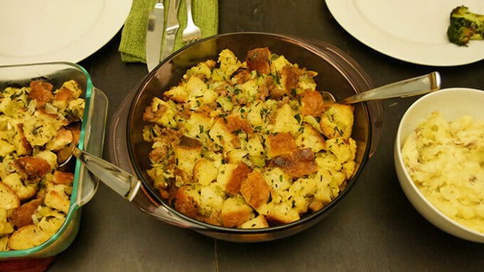 Easy Make-Ahead Sausage Stuffing (Prep up to 2 Months in Advance ...