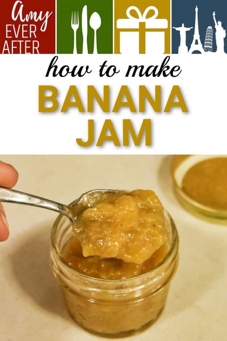 How to Make Banana Jam - Amy Ever After
