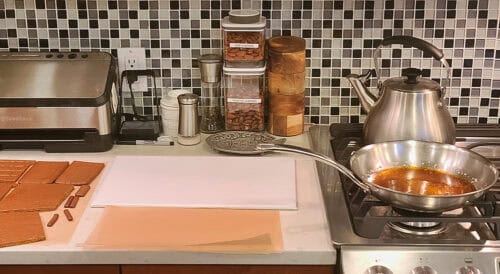 How to make a Gingerbread Dumpster Fire - Amy Ever After