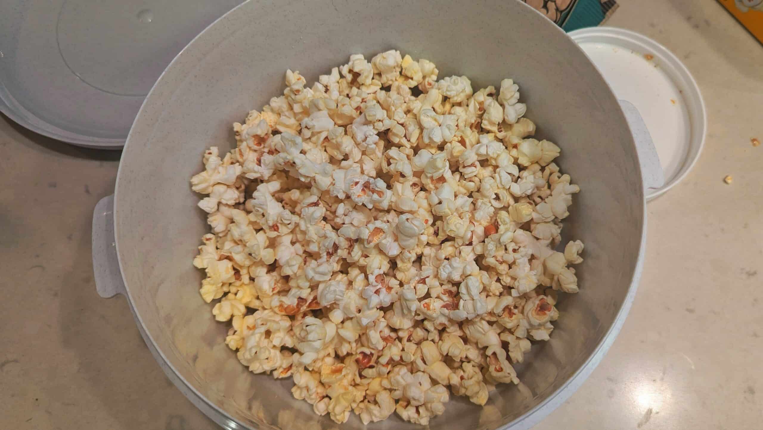 How to Use a Popcorn Sifter Bowl So That It Actually Works | Amy Ever After