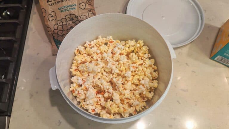 How to Use a Popcorn Sifter Bowl So That It Actually Works | Amy Ever After