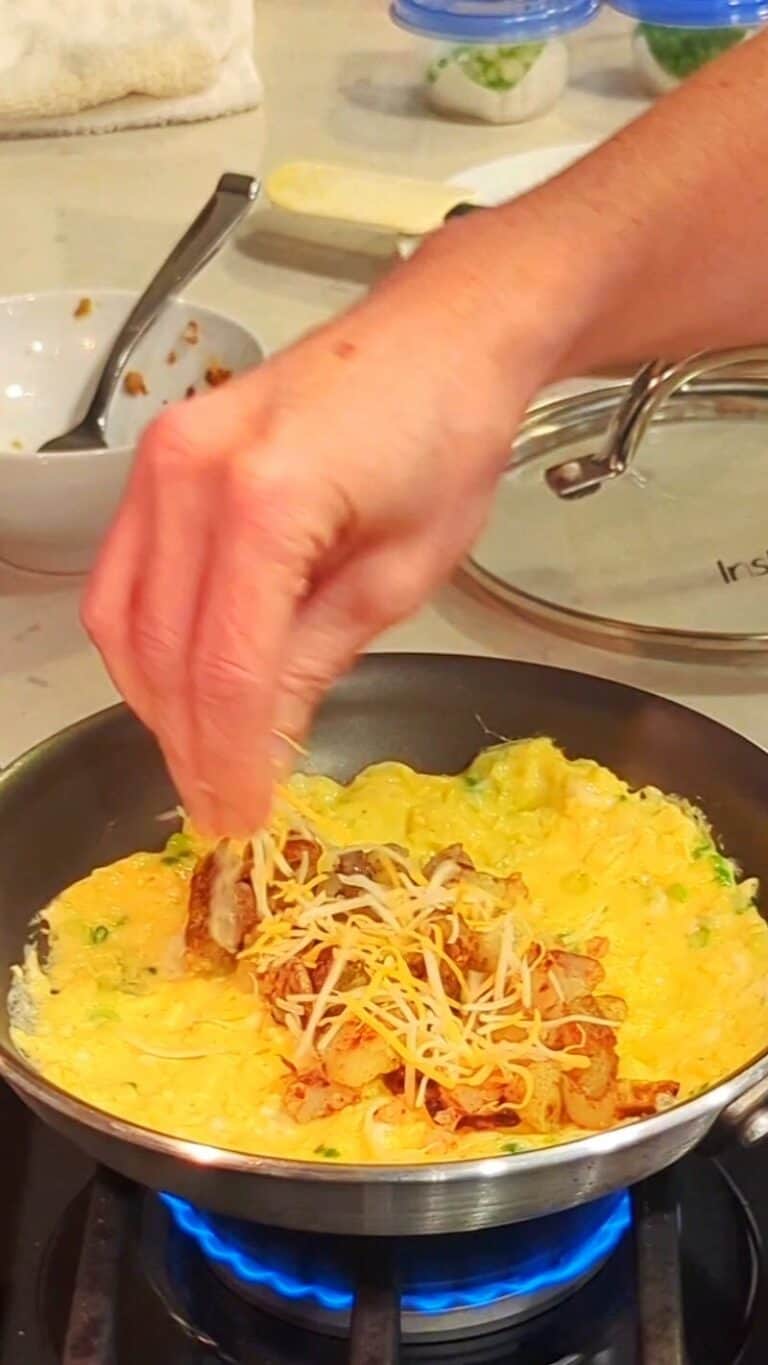 Easy Folded Omelet - Amy Ever After