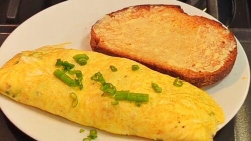 Easy Folded Omelet | Amy Ever After